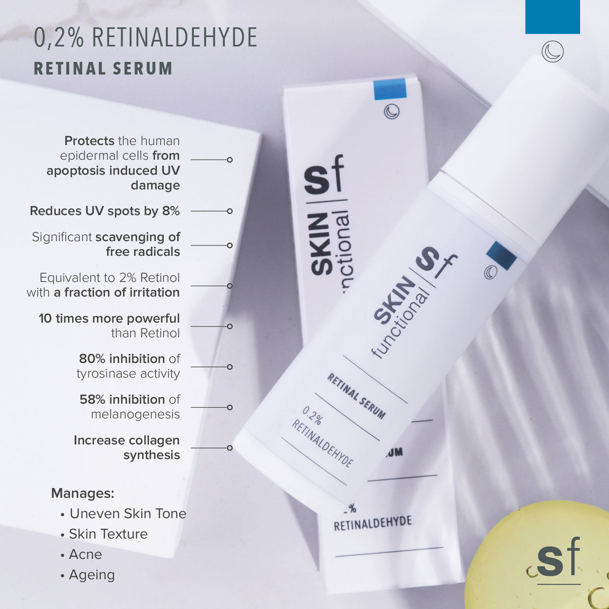 0,2% Retinaldehyde Serum | Skin Functional – SKIN functional