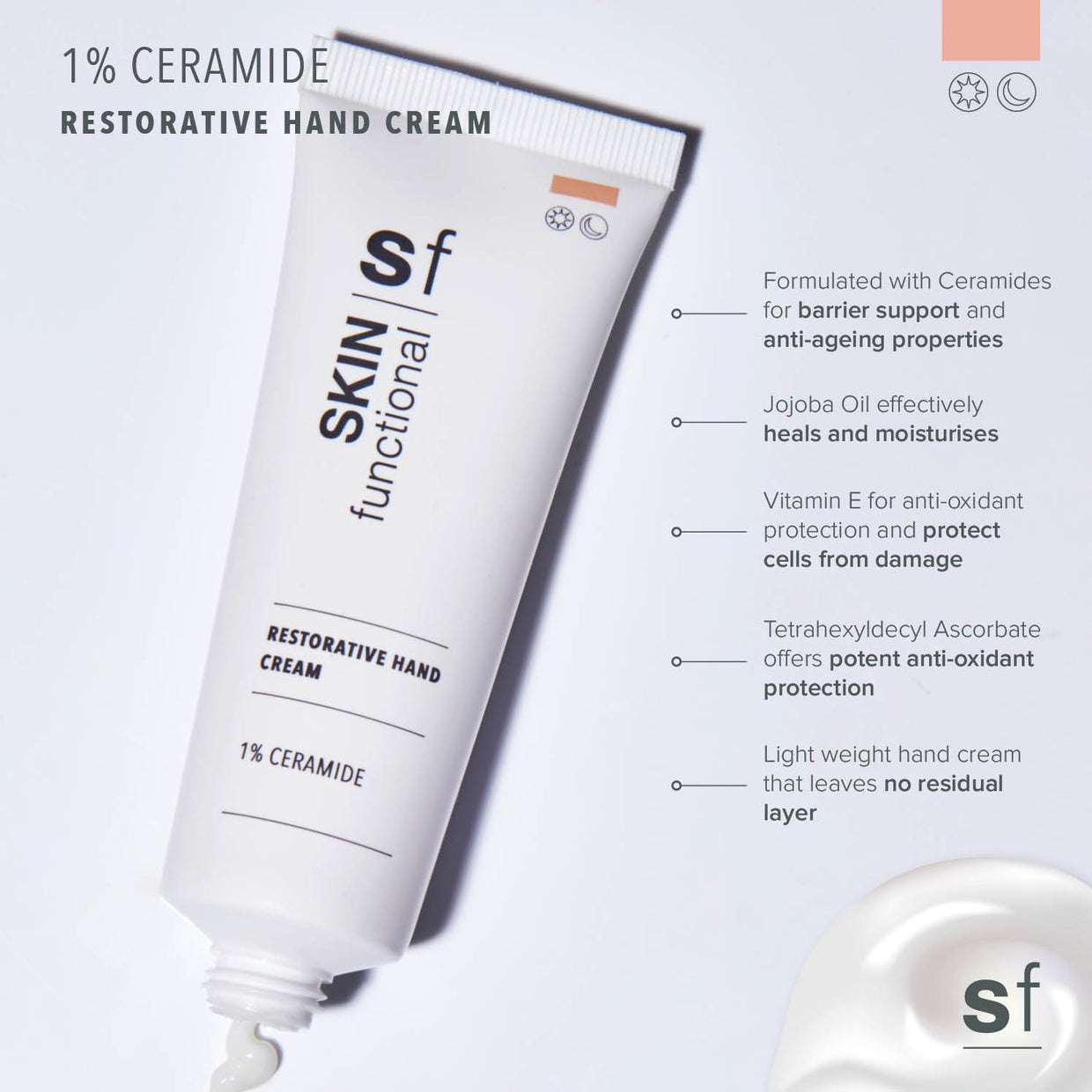 1% Ceramide Hand Cream | Skin Functional – SKIN functional
